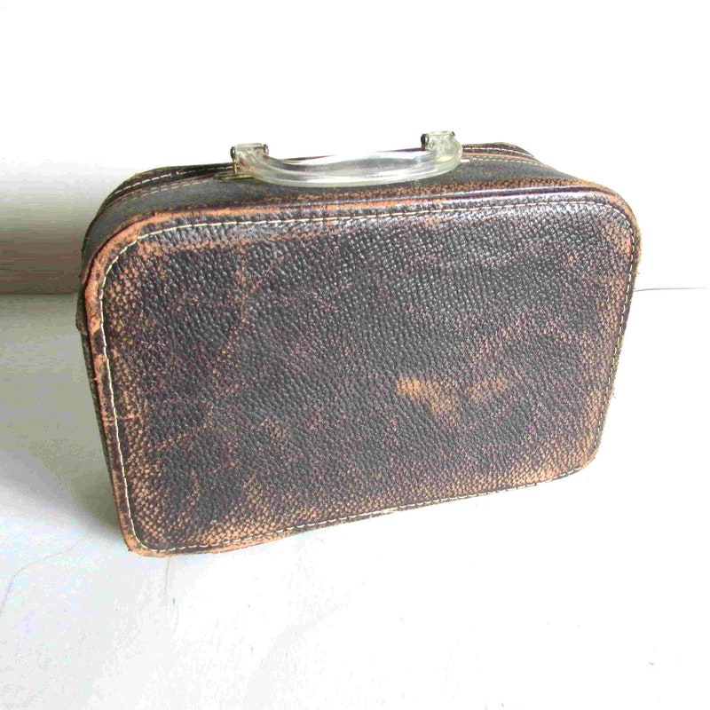 Leather Train Case - Etsy