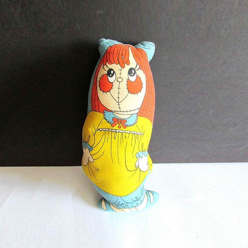 Red Haired Doll - Etsy