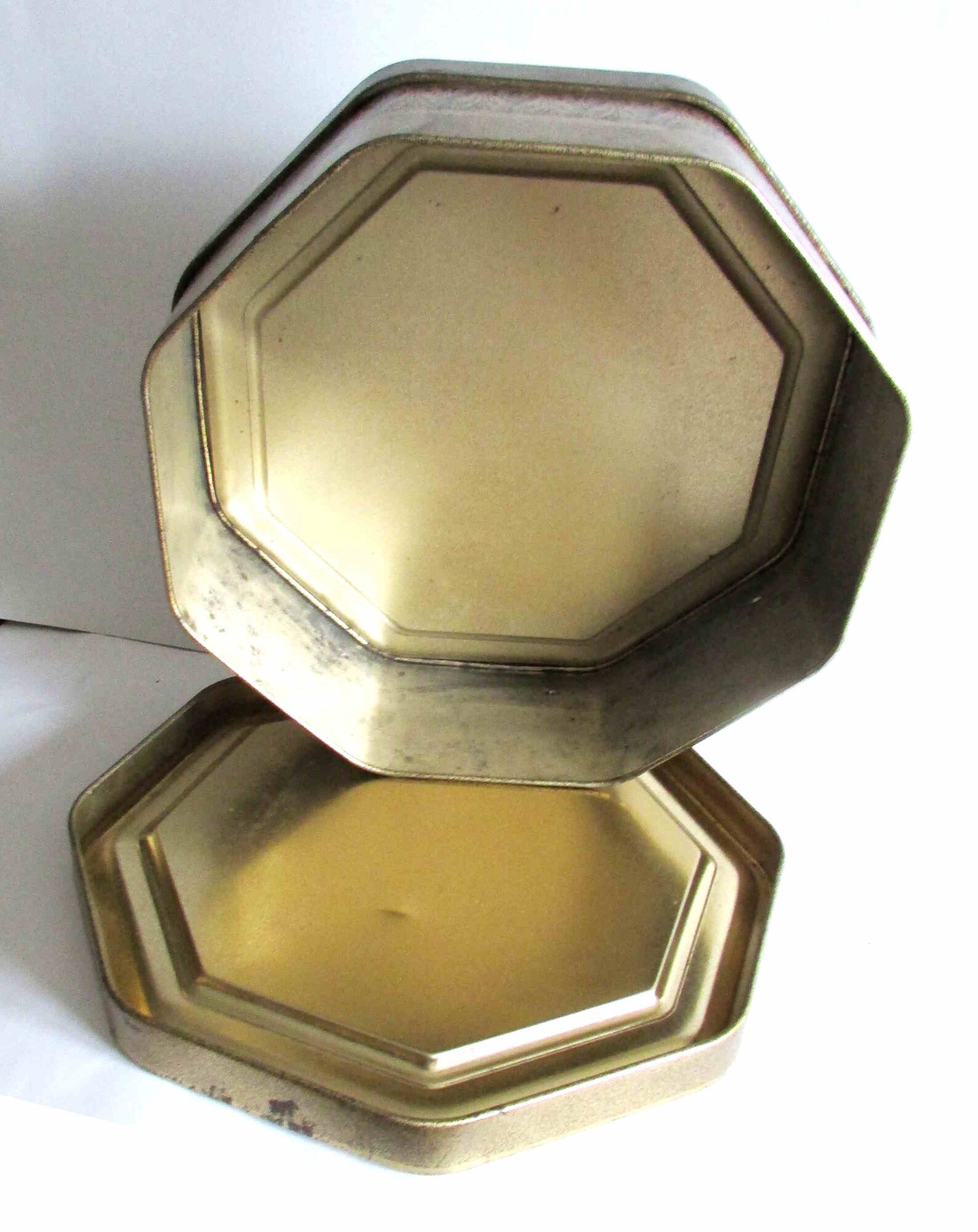 1960s Metal Octagonal Sunshine Biscuits Cookie Tin With - Etsy UK
