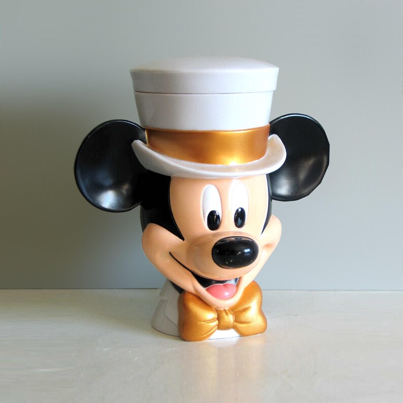 1990s Disney on Ice Mickey Mouse, Top Hat Flip Lid Cup, Authentic ...