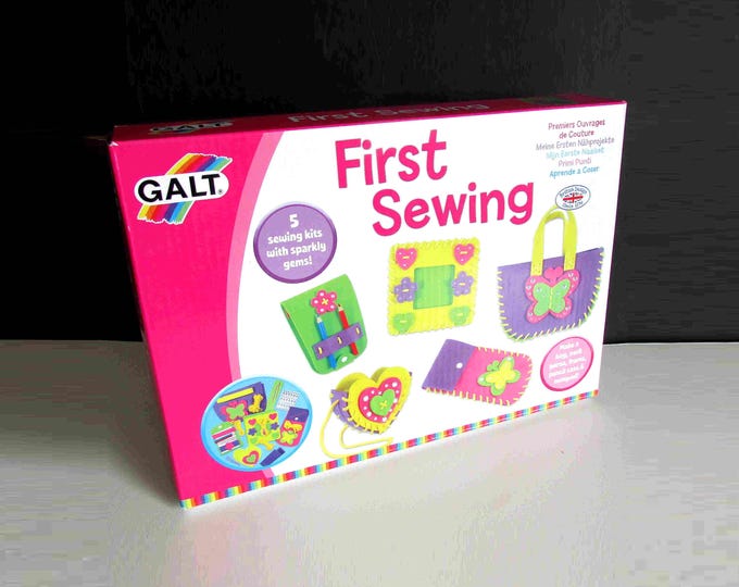 Galt Toys, First Sewing Kit for Kids, Learn to Sew DIY Craft Kit, Ages ...