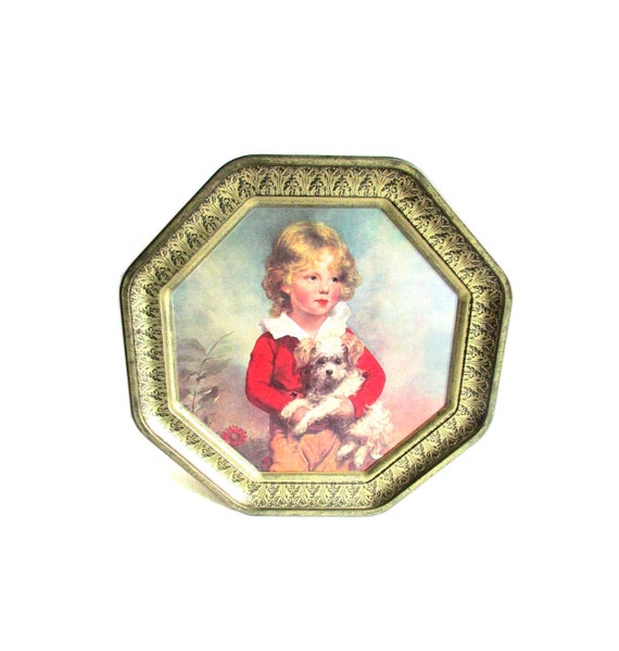 1960s Metal Octagonal Sunshine Biscuits Cookie Tin With | Etsy