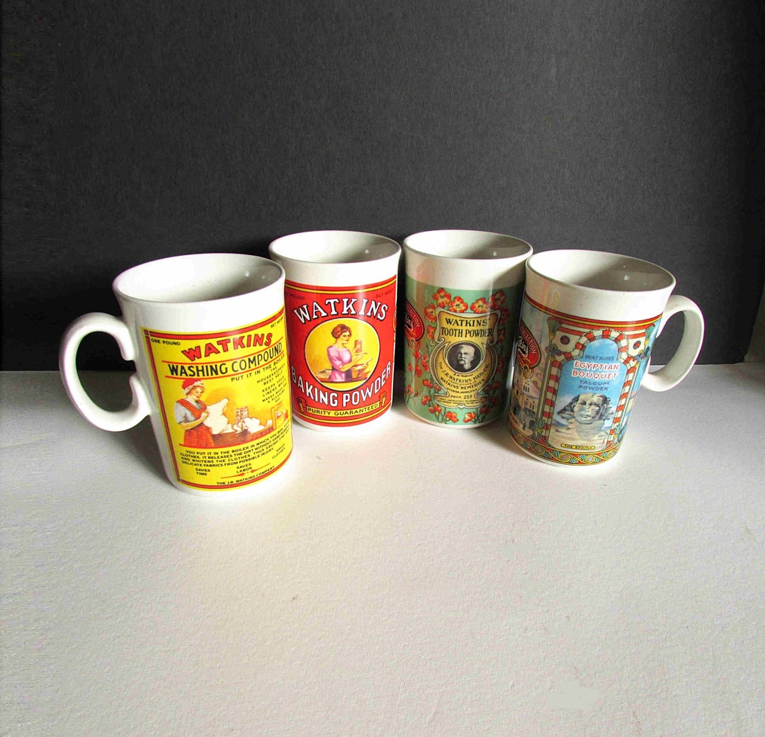 Choice: Watkins Heritage Collection Advertising Coffee Mugs, New in Box ...