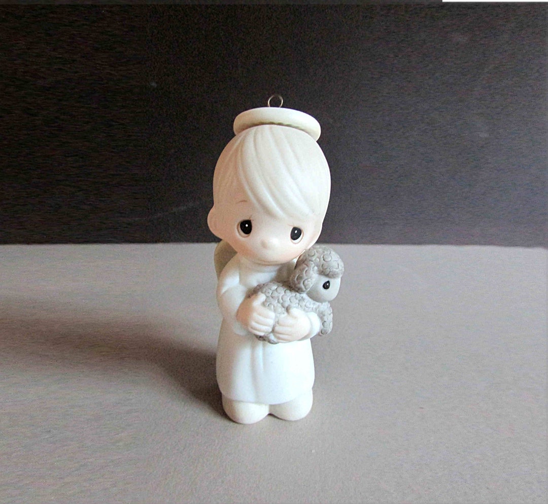 Precious Moments 102288 Shepherd of Love Figurine Ornament Easter 1986 ...
