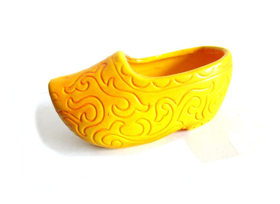 Ceramic Dutch Shoe Clog Unmarked Vintage 5.25x2.75x3" Tall FREE SH - Etsy