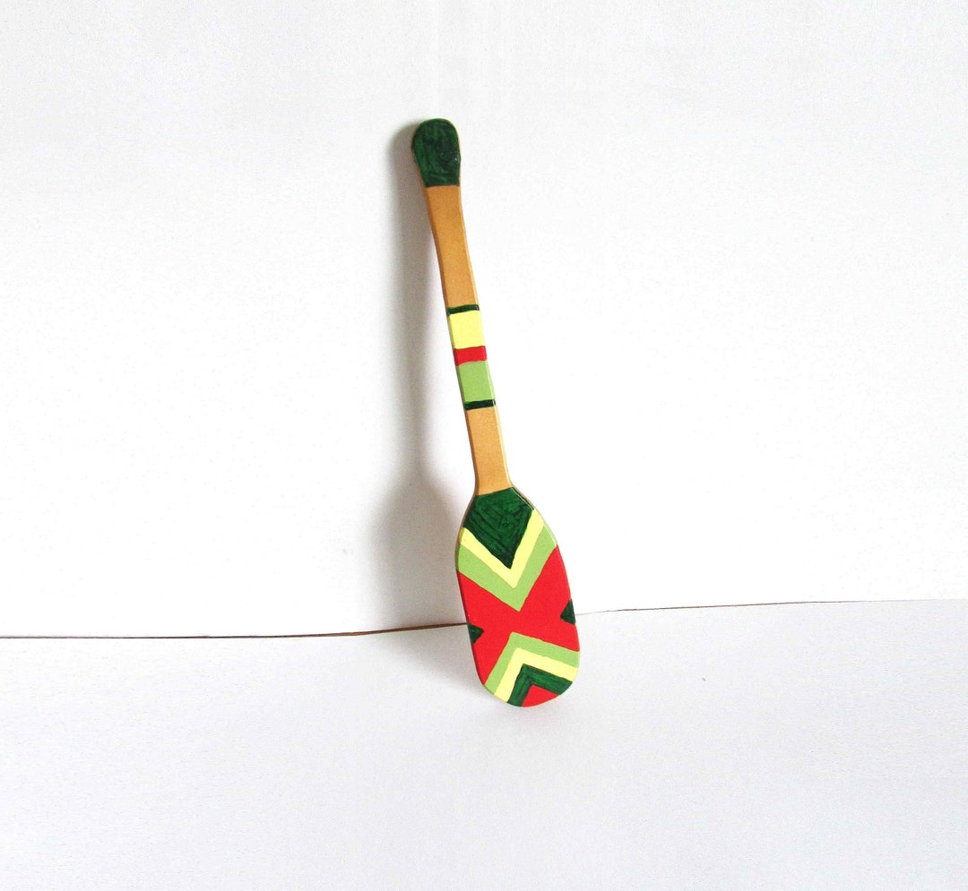 Rustic Hand Painted Oar Paddle, Solid Wood Wall Art Sign Plaque Cabin ...