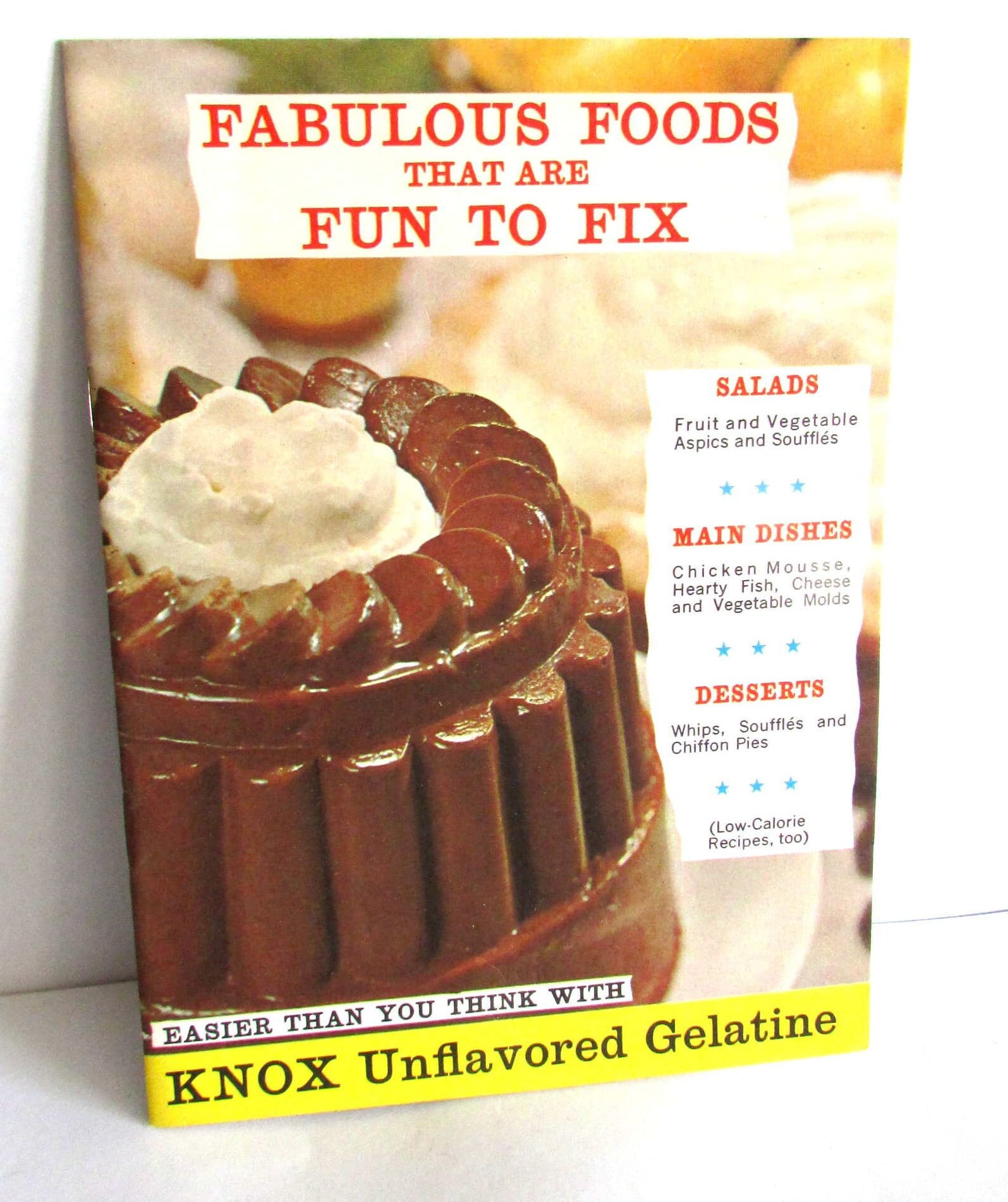 KNOX Unflavored Gelatin: Fabulous Foods That Are Fun to Fix - Etsy