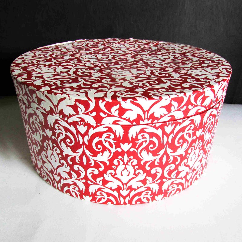 Decorative Hat Box - Etsy