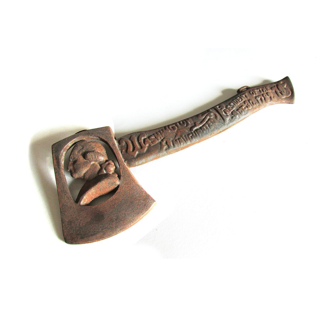 GAR Souvenir George Washington Inauguration Hatchet Chicago 1900 ...