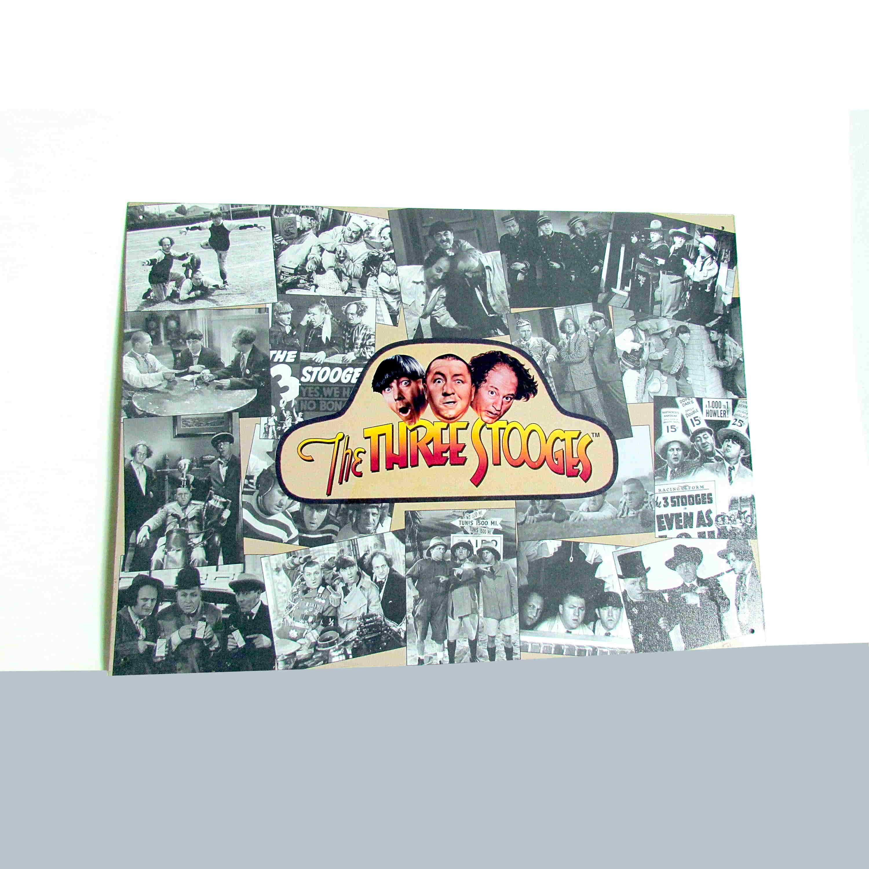 The Three Stooges, Collage Tin Metal Sign, 1997 (17.5 X 12.5 Inches ...