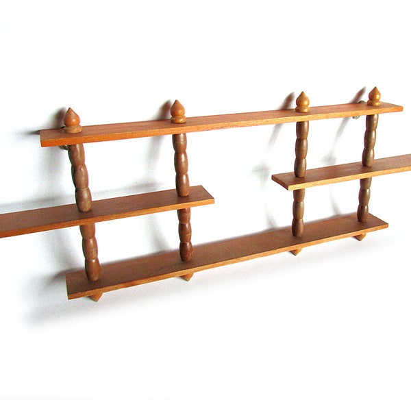 Vintage Wall Mount Shelf Wood - Etsy