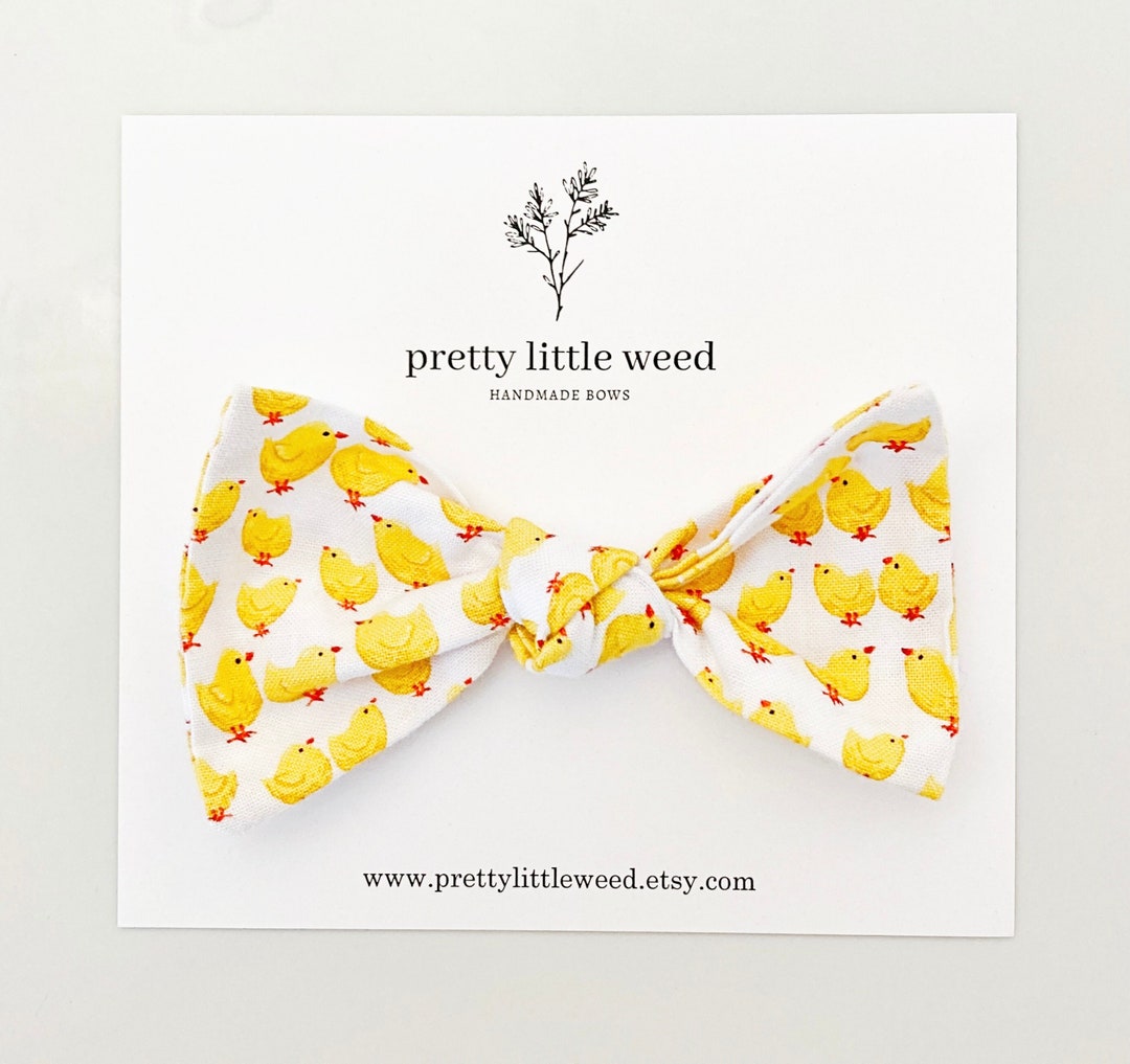 Chicken Hair Bow, Chicken Bow, Chicken Baby Bow, Farm Birthday Bow, Chicken Birthday Party ...