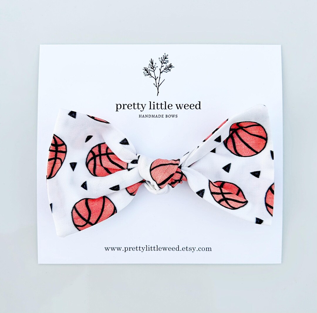 Basketball Hair Bow, Basketball Bow, Basketball Baby Headband ...