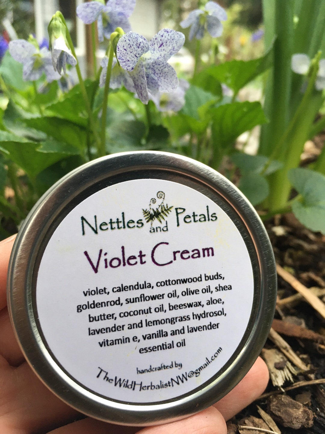 Violet Cream - Etsy