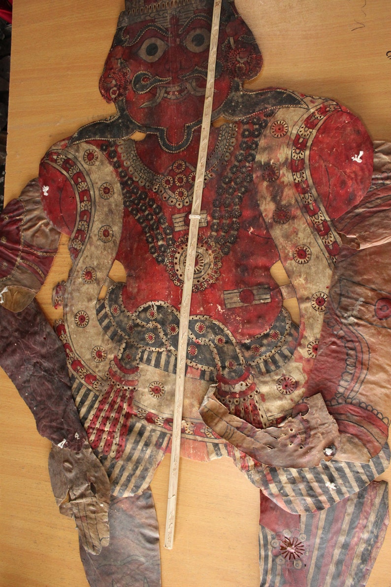 Original Puppet Vintage Collectible Indian Folk Art Indian Religious ...