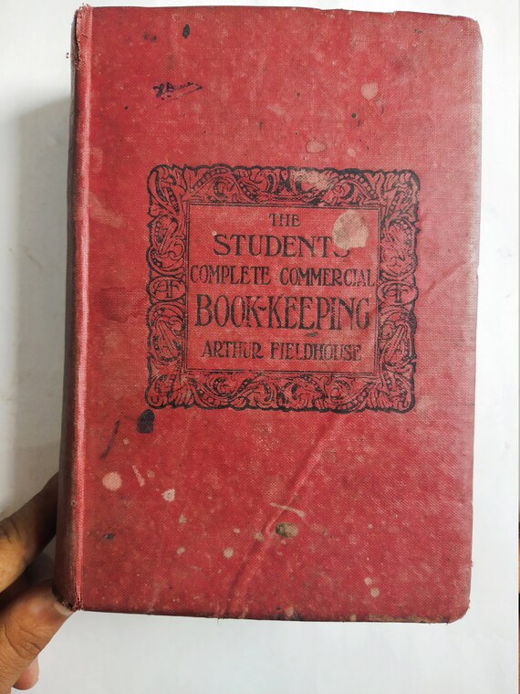 Altes Buch der Buchführung der Studentin komplette | Etsy