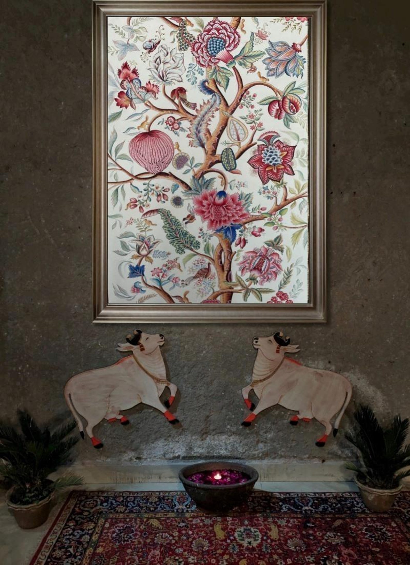 Hand Painted Painting Wall Decor Artwork - Etsy
