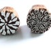 Wooden Stamp Double Block Printing Hand Curved Two Color - Etsy