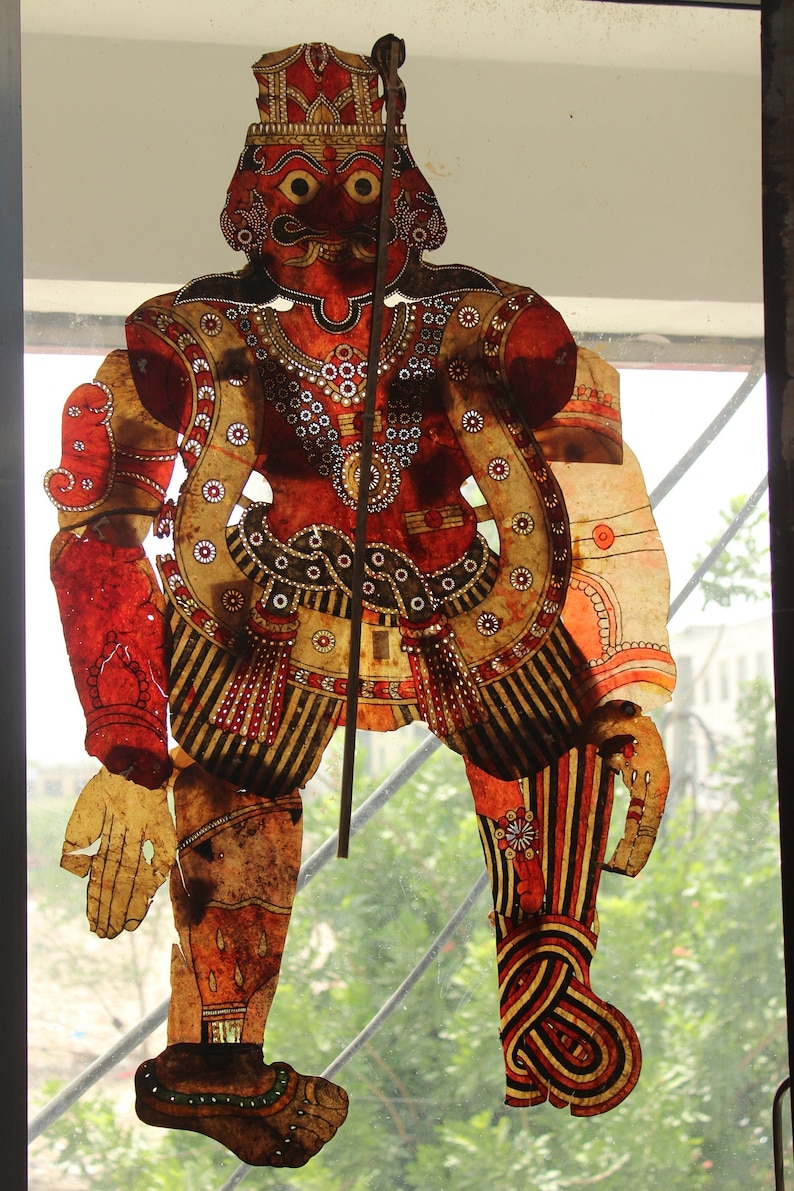 Original Puppet Vintage Collectible Indian Folk Art Indian Religious ...
