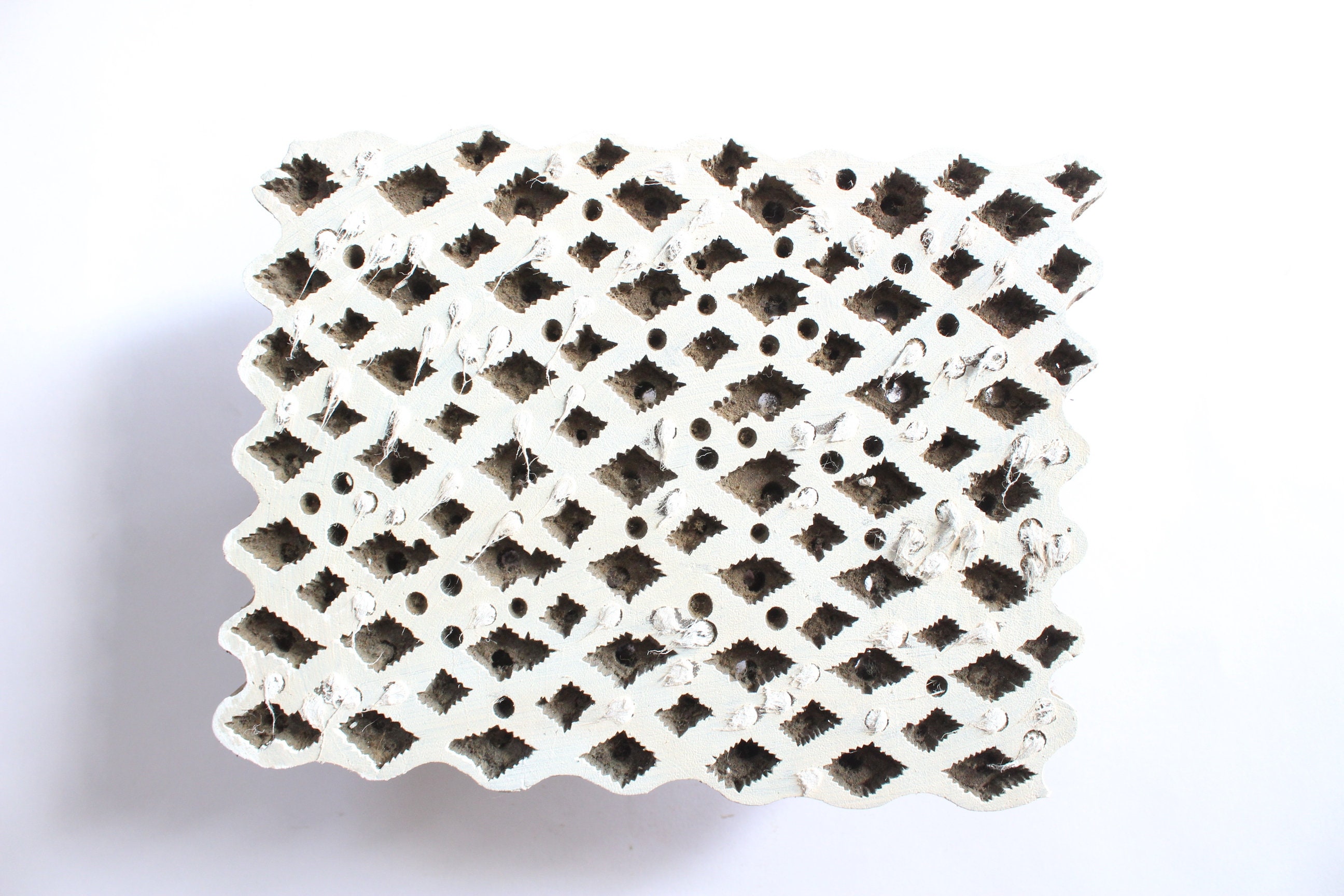 Printing Block Textile Wooden Hand Curved Wooden Block Print - Etsy UK