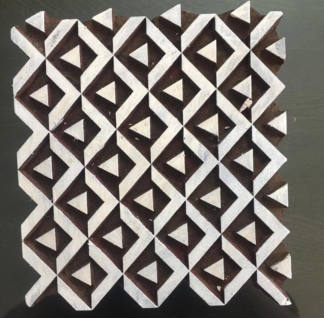 Print Making Block Design for Fabric Printing - Etsy