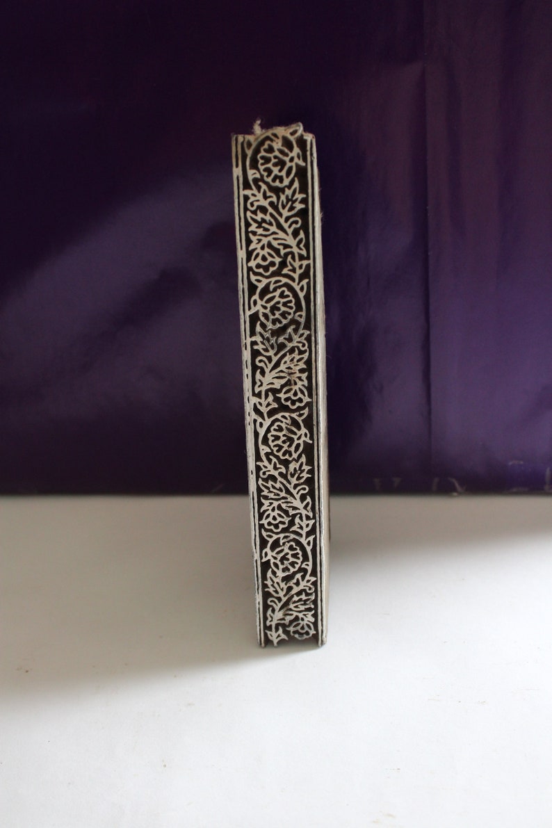 Border Design Wooden Printing Block Textile Design Hand Carved Stamp - Etsy