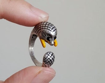 Hedgehog ring | Etsy