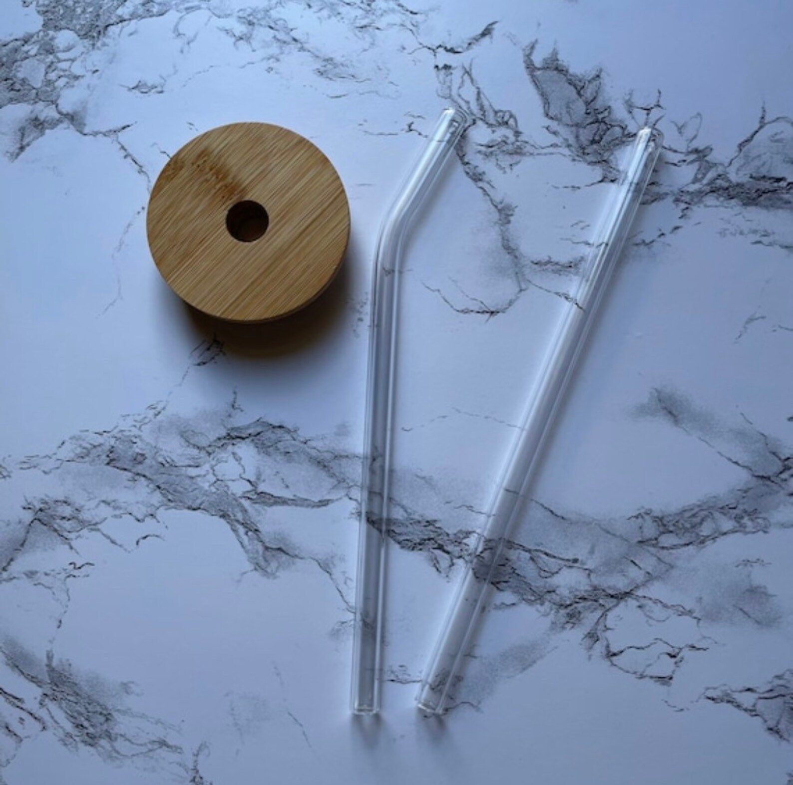 Glass Straws Bamboo Lids Bamboo Lid for Beer Can Glass - Etsy