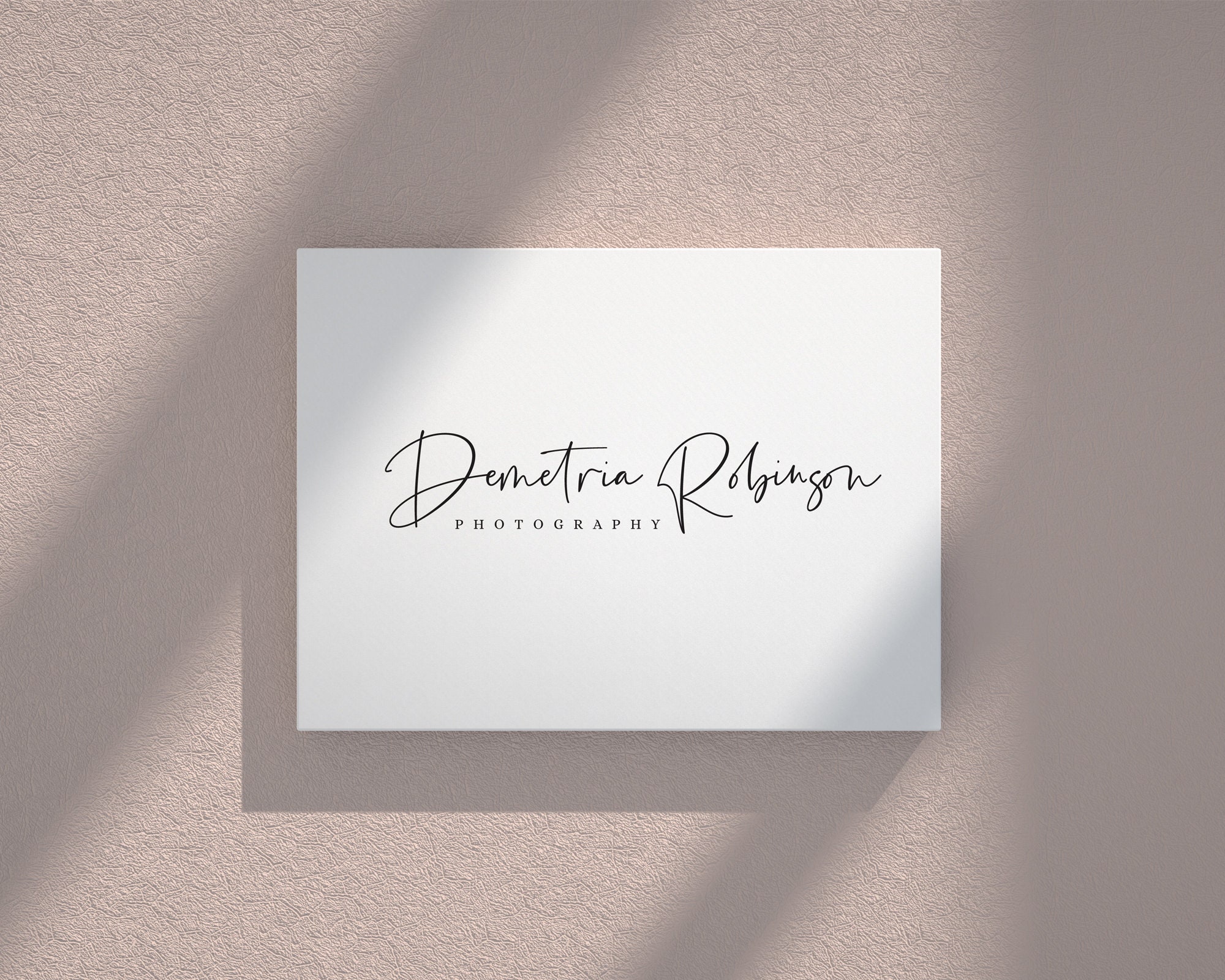 Signature Logo Design, Watermark Logo, Photography Logo, Handwritten ...