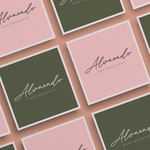 Watermark Logo Signature Logo Design Photography Logo | Etsy