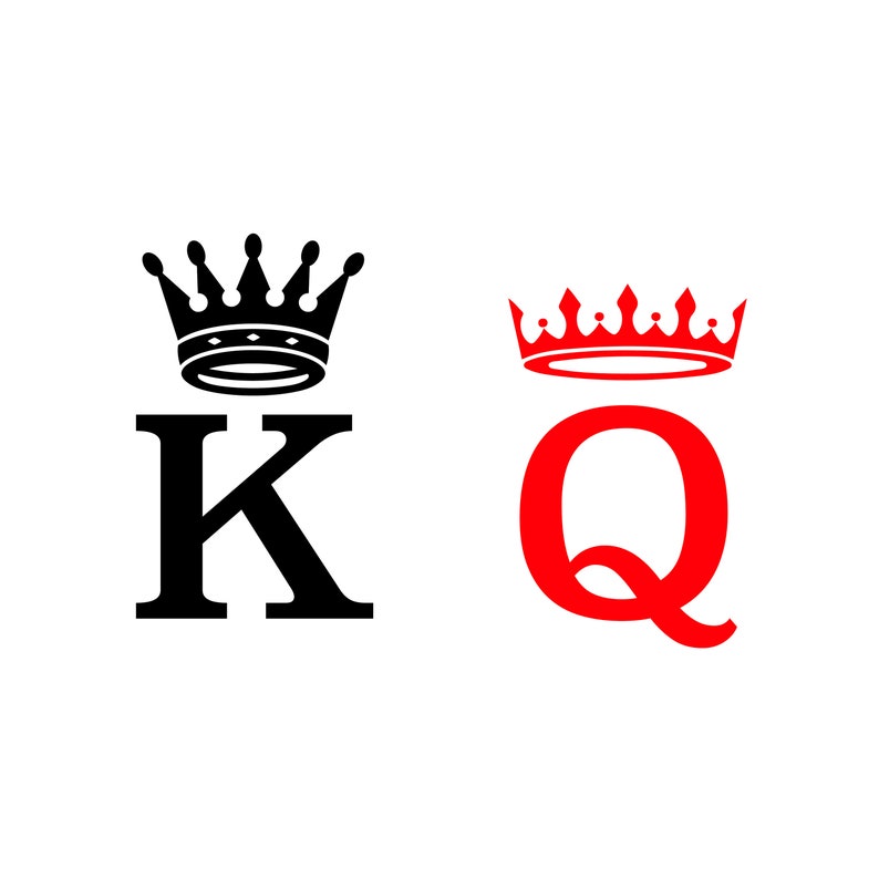 King Queen Decal King Crown Decal Queen Crown Decal Marriage - Etsy UK