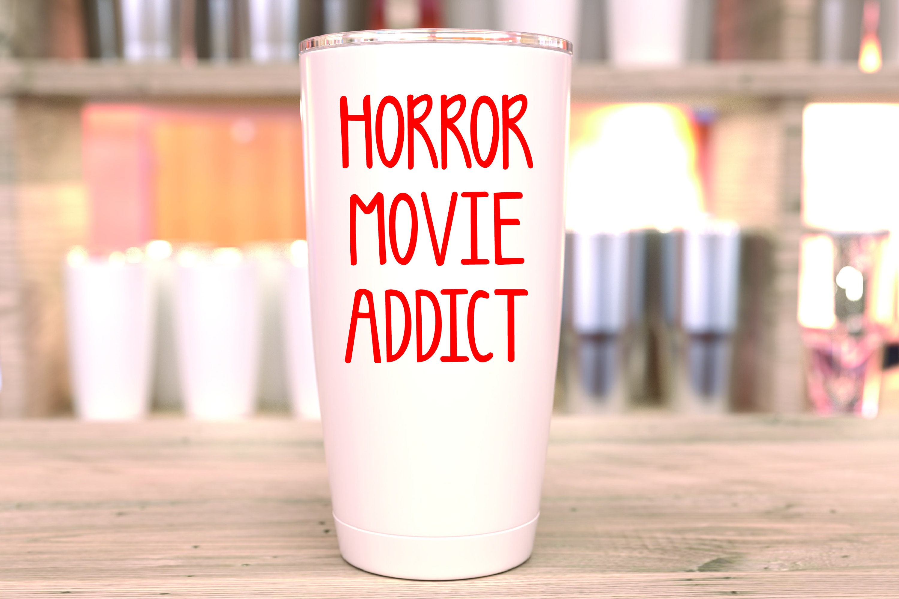 Horror Movie Addict Vinyl Decal Car Decal Truck Decal Bruh - Etsy