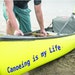 Canoe Decal Custom Vinyl Canoe Decals Canoe Name Decal Kayak Decal Boat ...