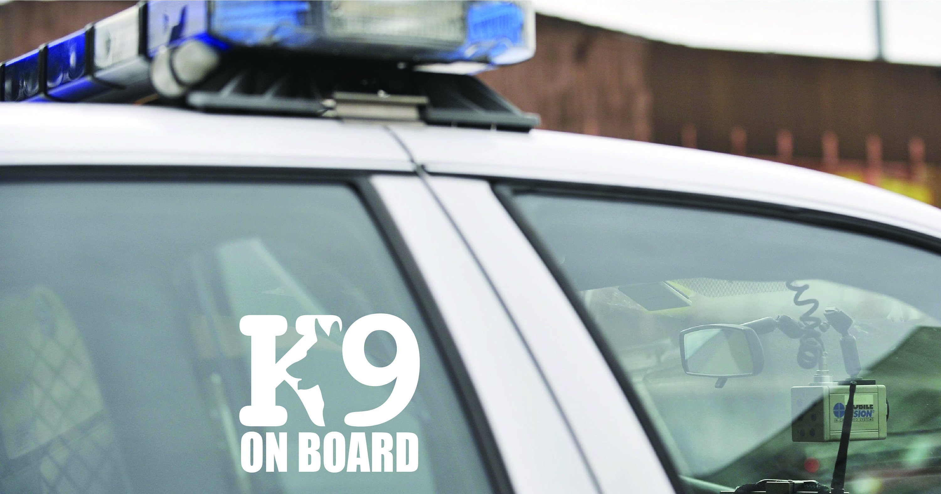 K-9 Decal K9 on Board Decal Caution K-9 Police Dog Decal - Etsy