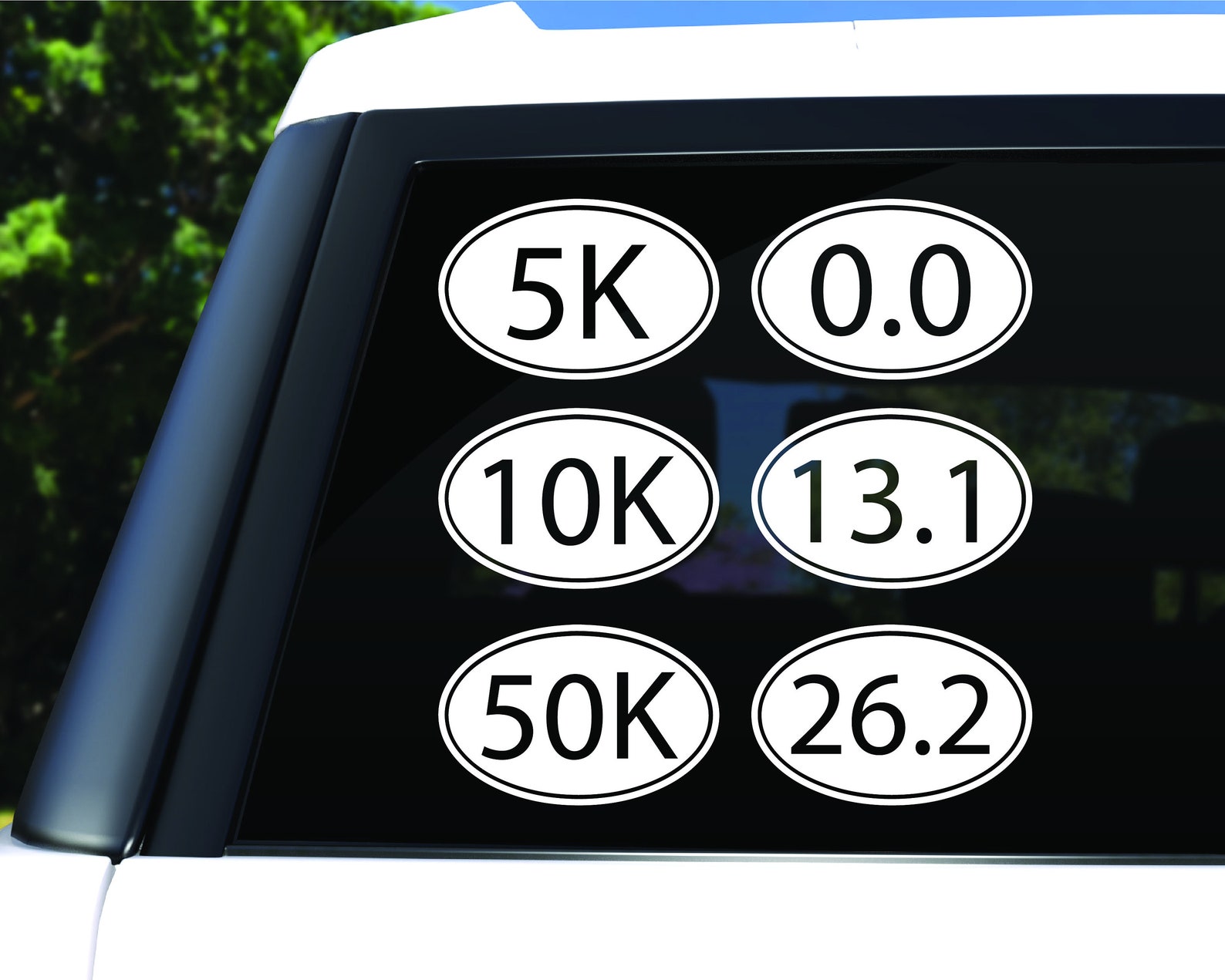 Marathon Decal Running Decal Marathon Sticker Running Distance | Etsy