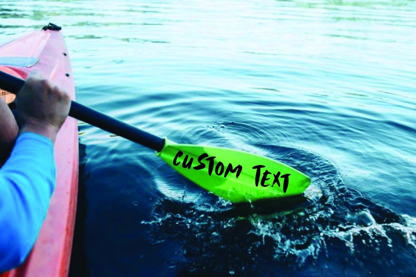 Custom Kayak Paddle Decal Custom Kayak Decals Oar Decal Canoe - Etsy