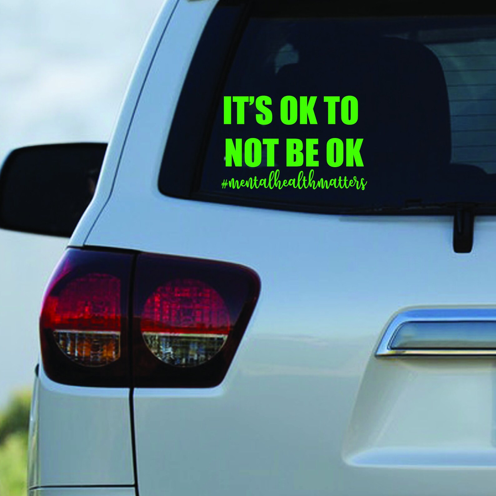 Mental Health Decal Mental Health Sticker Its Ok to Not Be Ok | Etsy