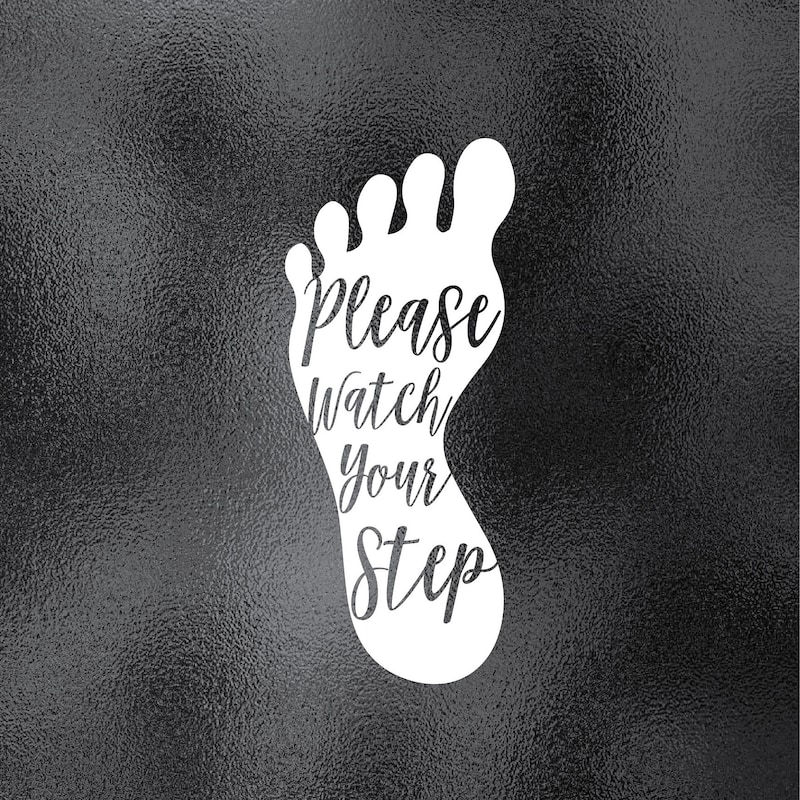 Watch Your Step - Etsy
