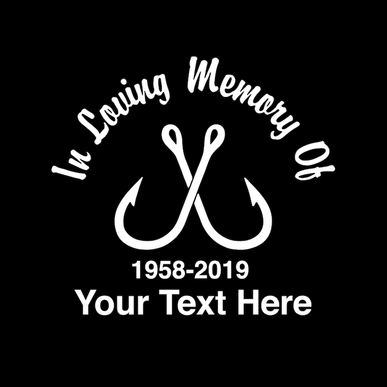 Memorial Decal RIP Decal Loving Memory Decal Vinyl Decal | Etsy