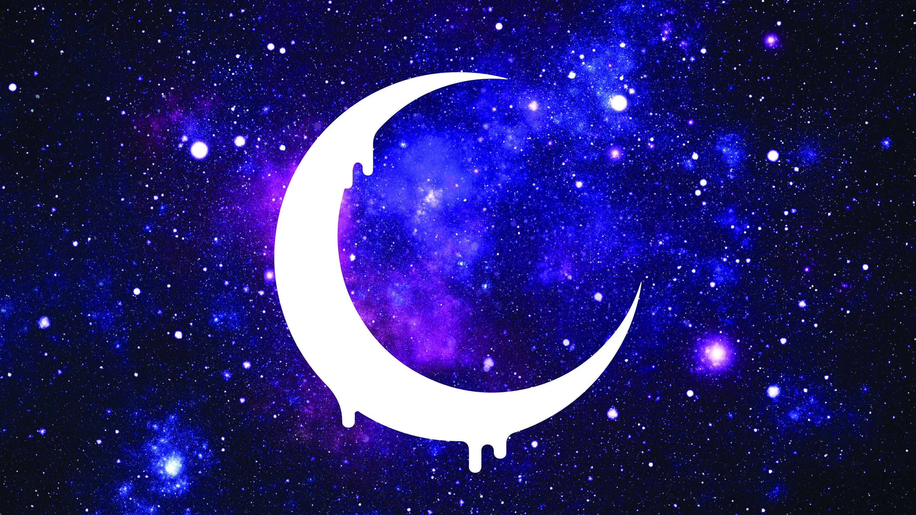 Dripping Galaxy Wallpaper