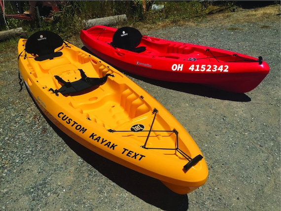 Waterproof Decals For Kayaks