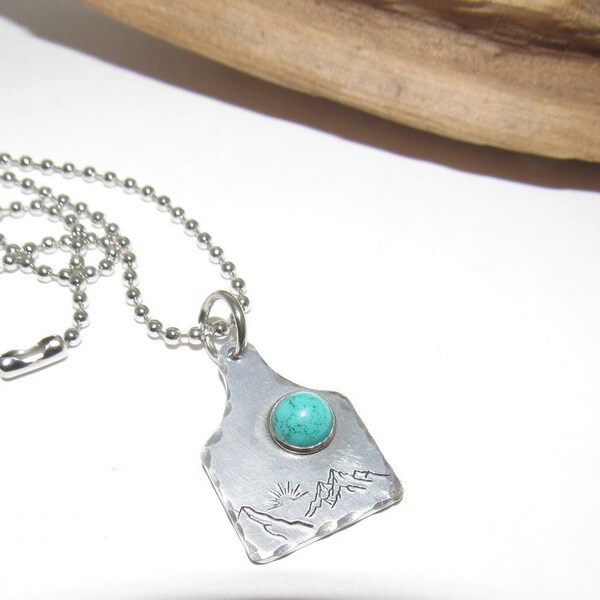 Cow Tag Necklace - Etsy