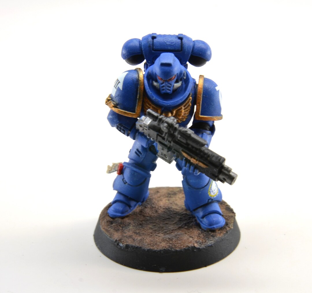 Space Marine Intercessor With Bolt Blaster 21-006 - Etsy