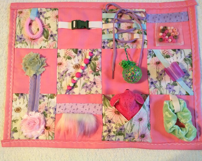 Fidget Quilt Sensory Blanketbusy Blanket Fidget Quilt for - Etsy