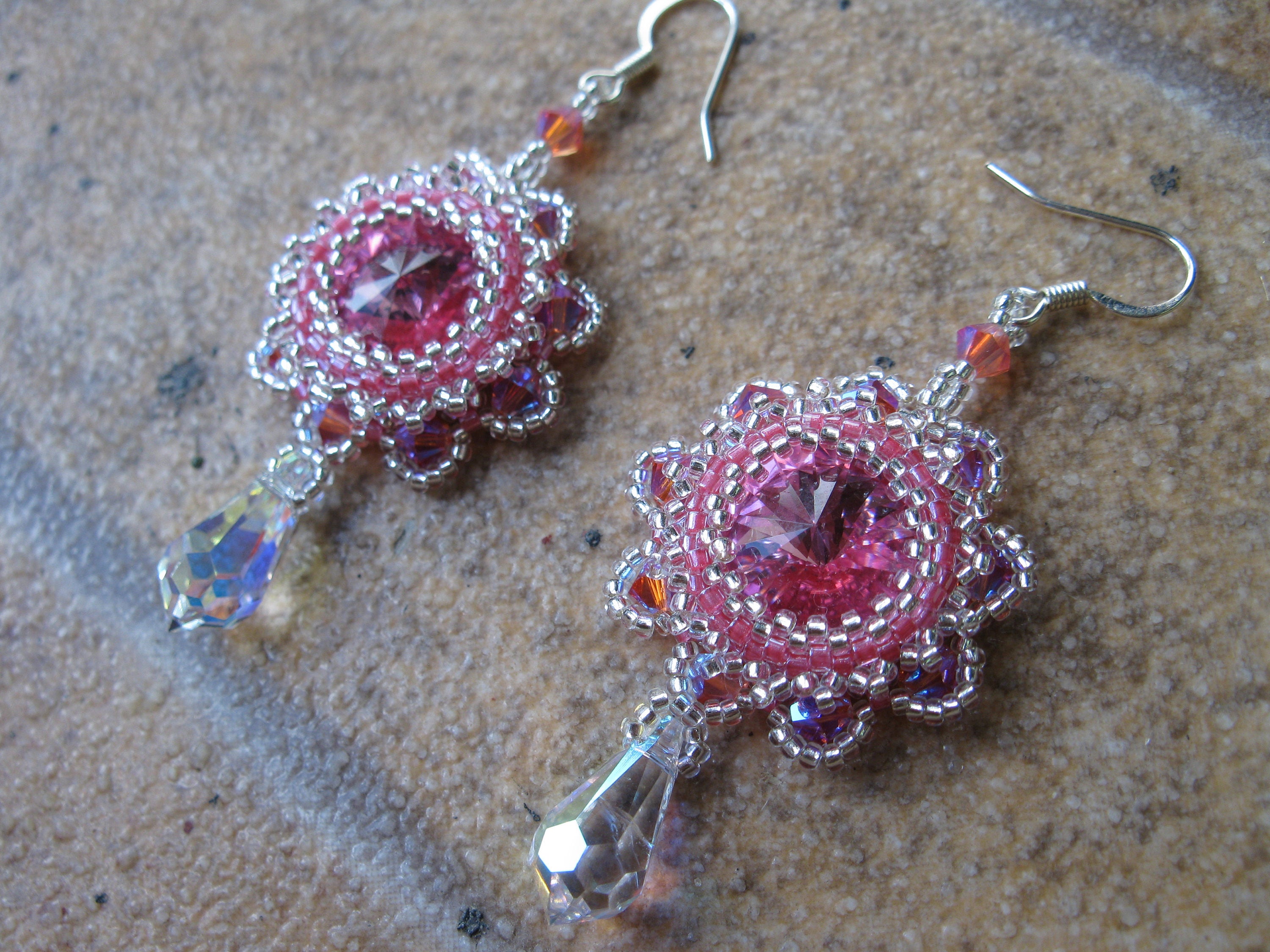 Seed Bead Earring Tutorial Pattern DIY - Etsy