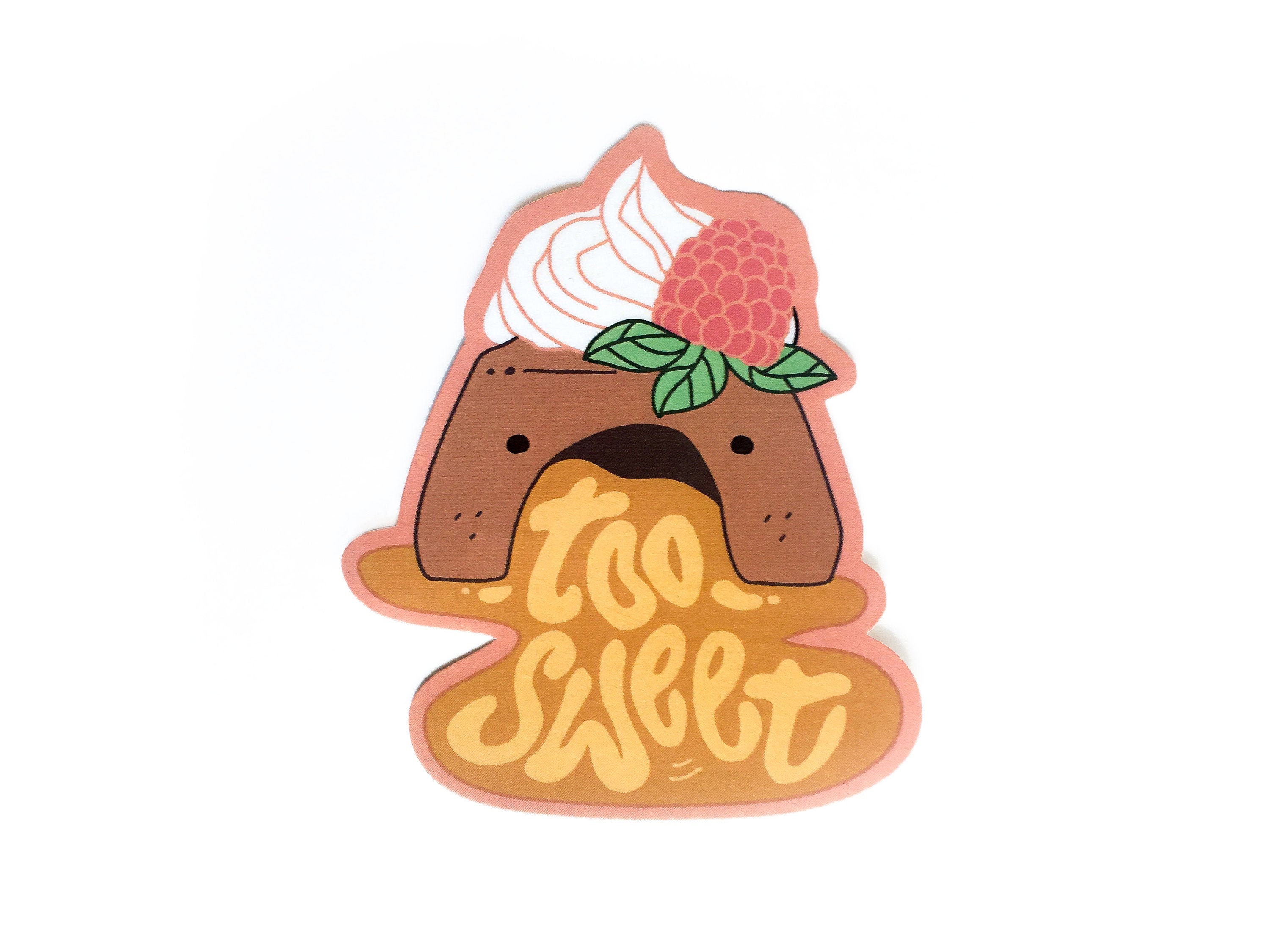 Too Sweet Qty.2 Kawaii Cake Cute Sweet Sticker | Etsy