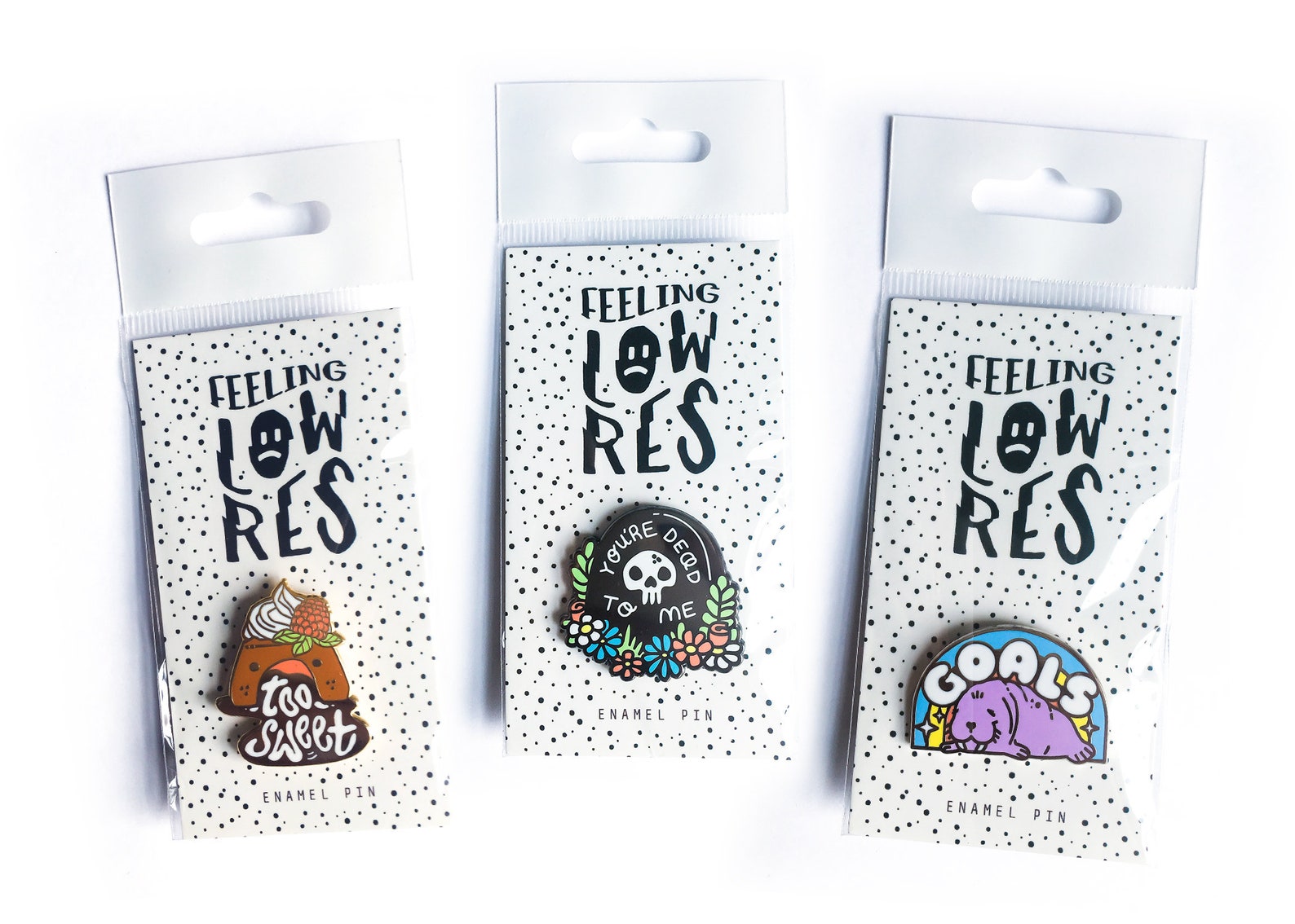Too Sweet Enamel Pin qty.1 Kawaii Cake Cute Sweet - Etsy