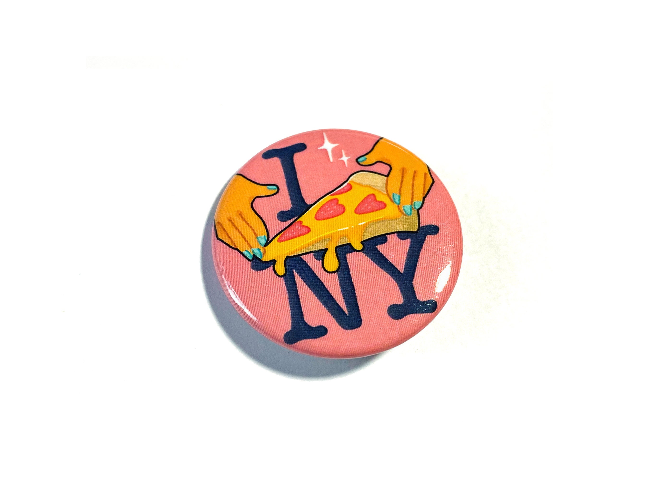 I Love New York Pin Qty 1 New York City Dollar Slice Etsy Uk