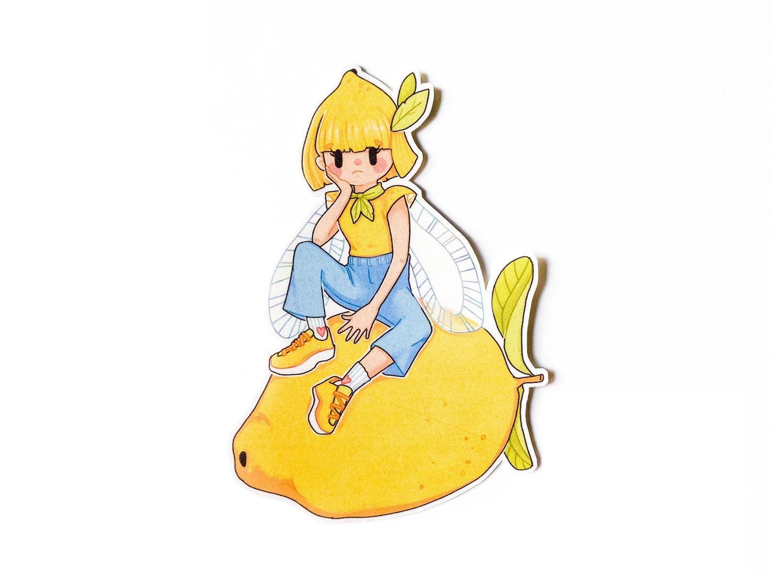 Lemon: Berry Fairies qty.2 Lemon Fairy Faerie Lemon | Etsy