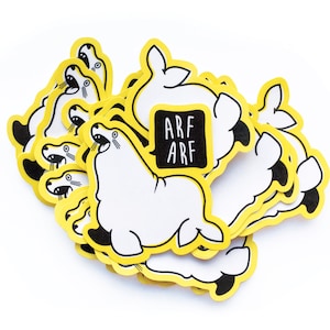 Arf Arf (qty.2) || Seal + Sea Lion + Animal + Motivation + Inspiration ...